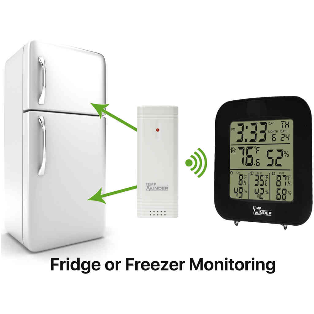 TempMinder 4-Zone Temperature and Humidity Station (MRI-333MX) - The ...
