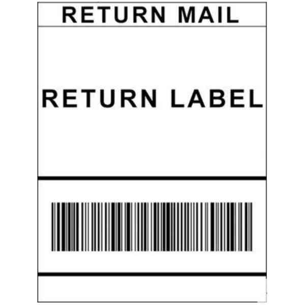 Return Label (Physically Included in Package) - The OFFICIAL WEBSITE of ...