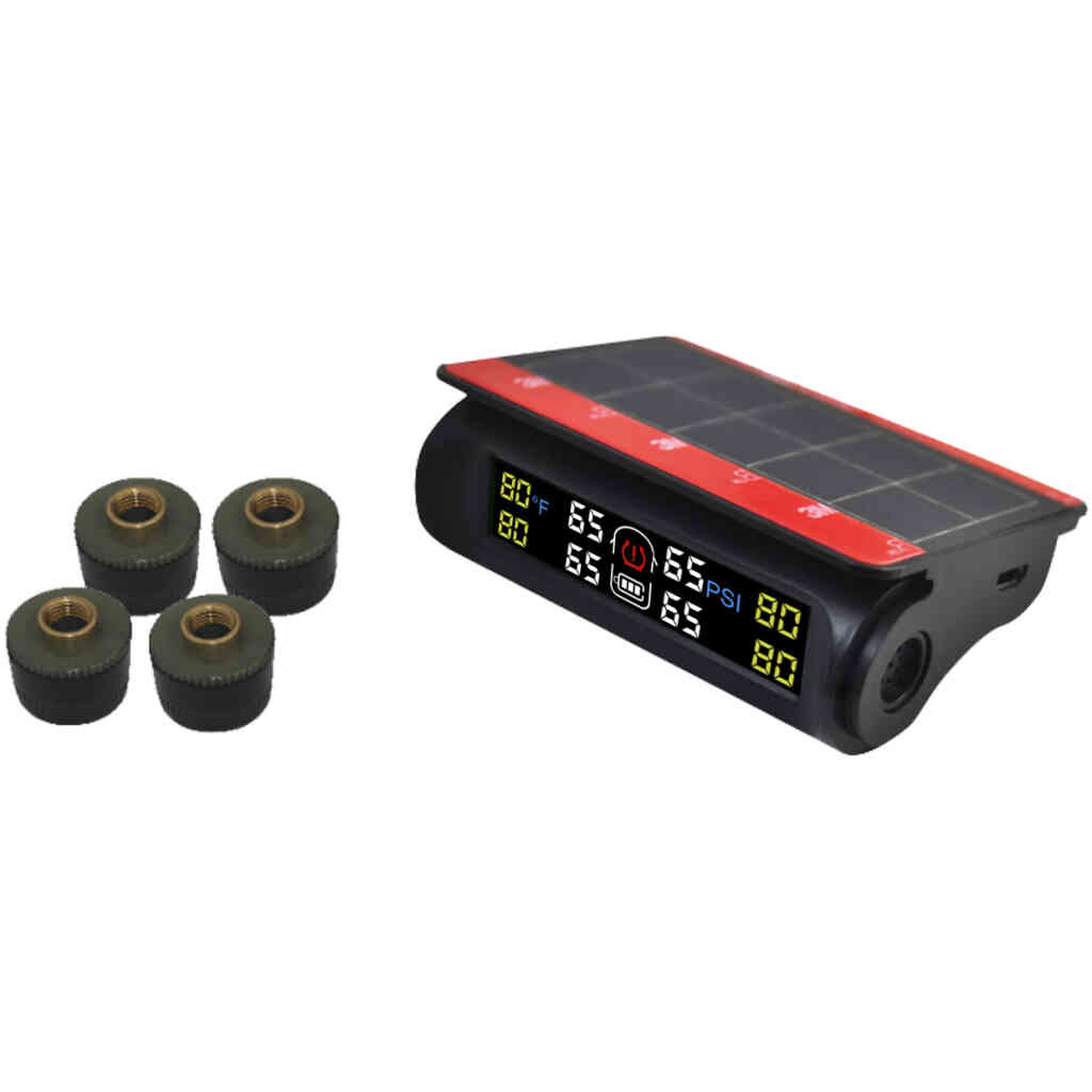 TireMinder Trailer TPMS - Solar Powered TPMS for Trailers (TPMS-TRAILER ...