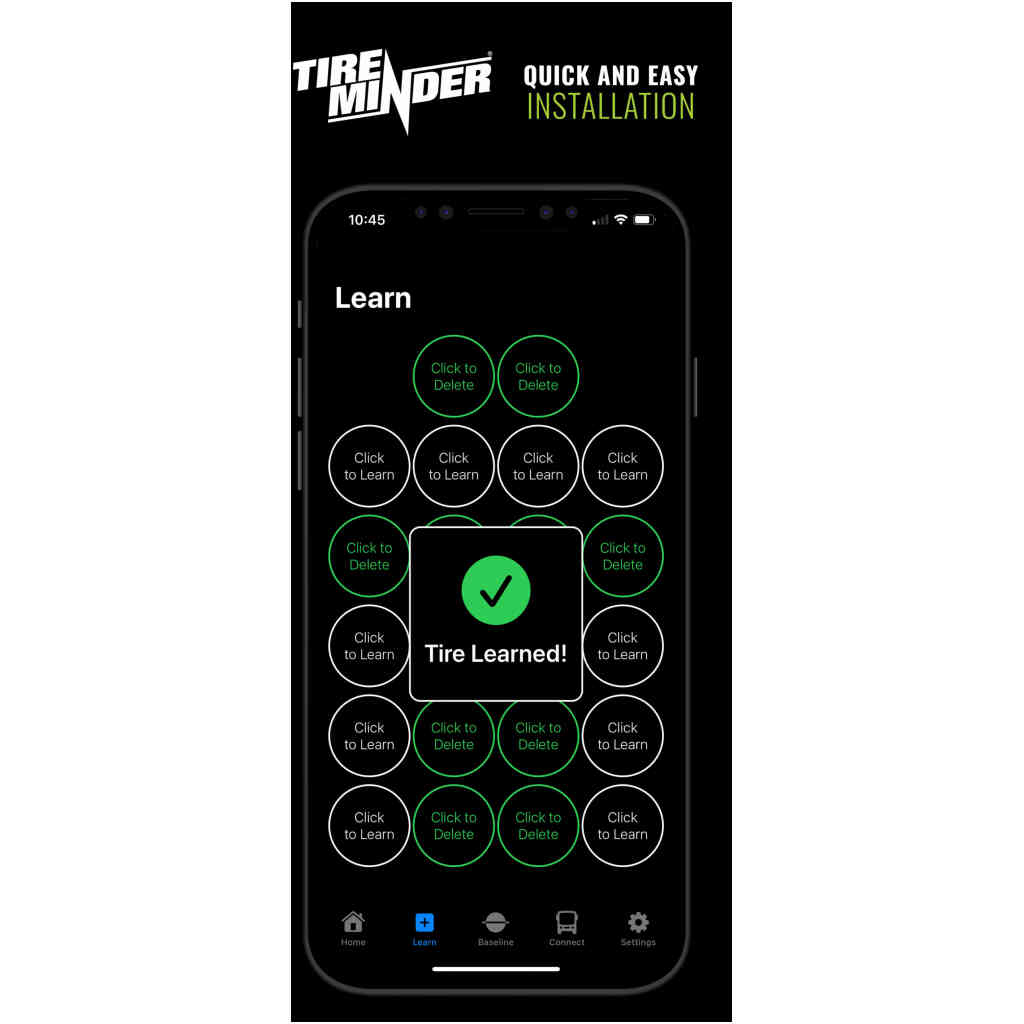 TireMinder Smart TPMS - Smartphone Based Tire Pressure Monitor for RVs ...