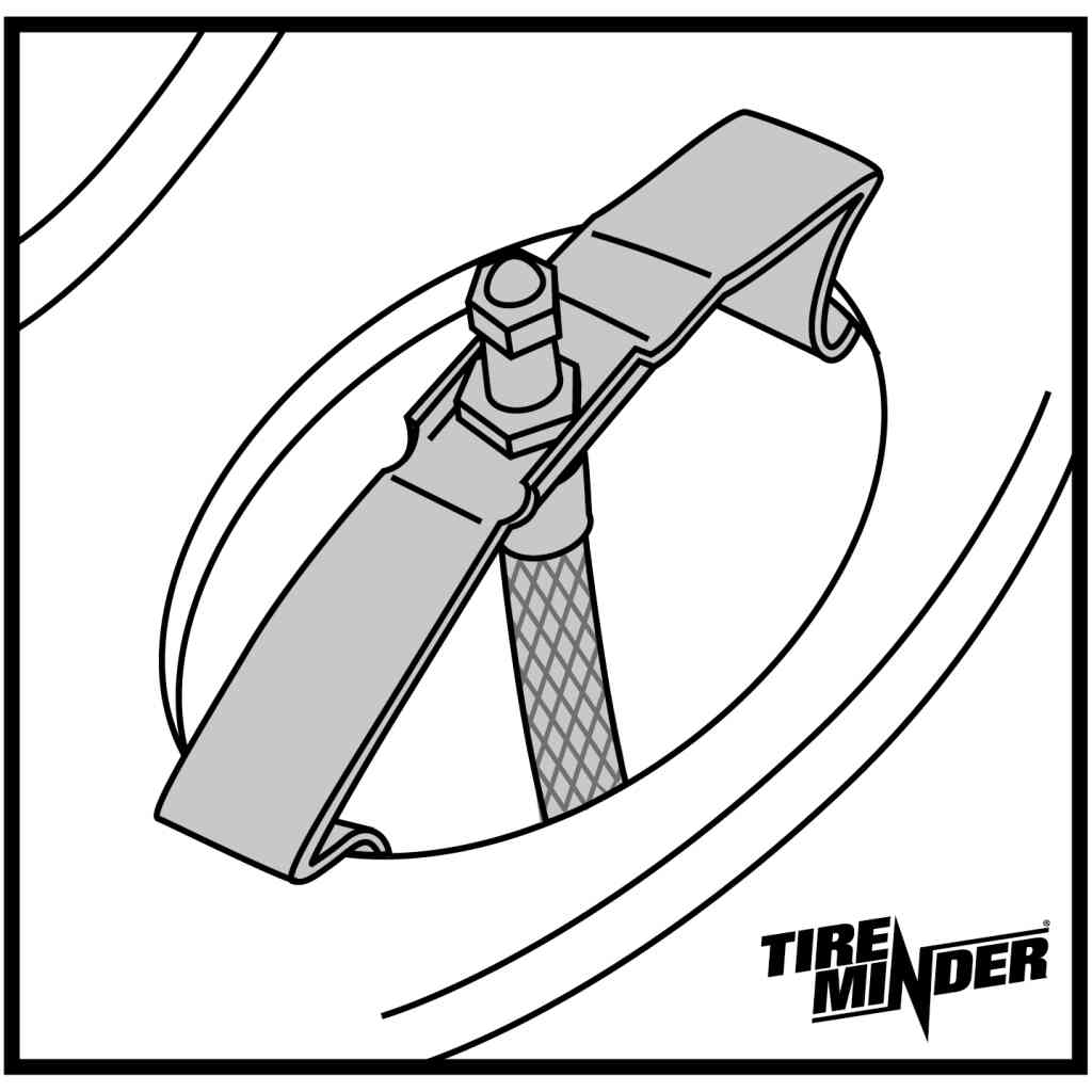 TireMinder 16-19.5 Inch Braided Steel Valve Extender Kit for Dually ...